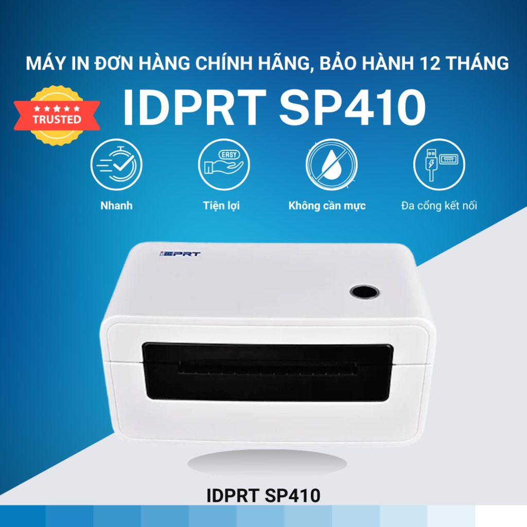 Máy in nhiệt iDPRT SP410 - Sino Auto